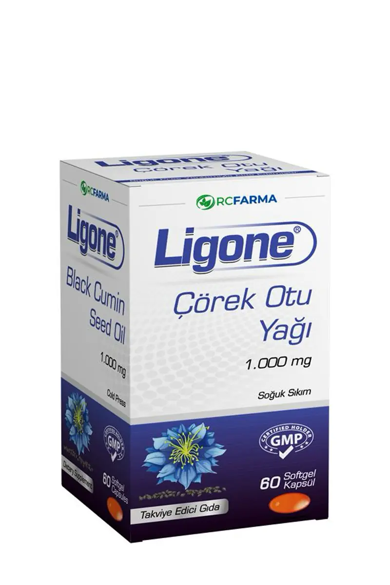 Ligone Çörek Otu Yağı 60 Kapsül | Eczanem ve Ben