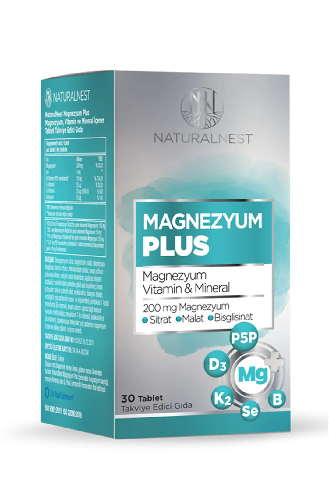 NaturalNest Magnezyum Plus 30 Tablet | Eczanem ve Ben