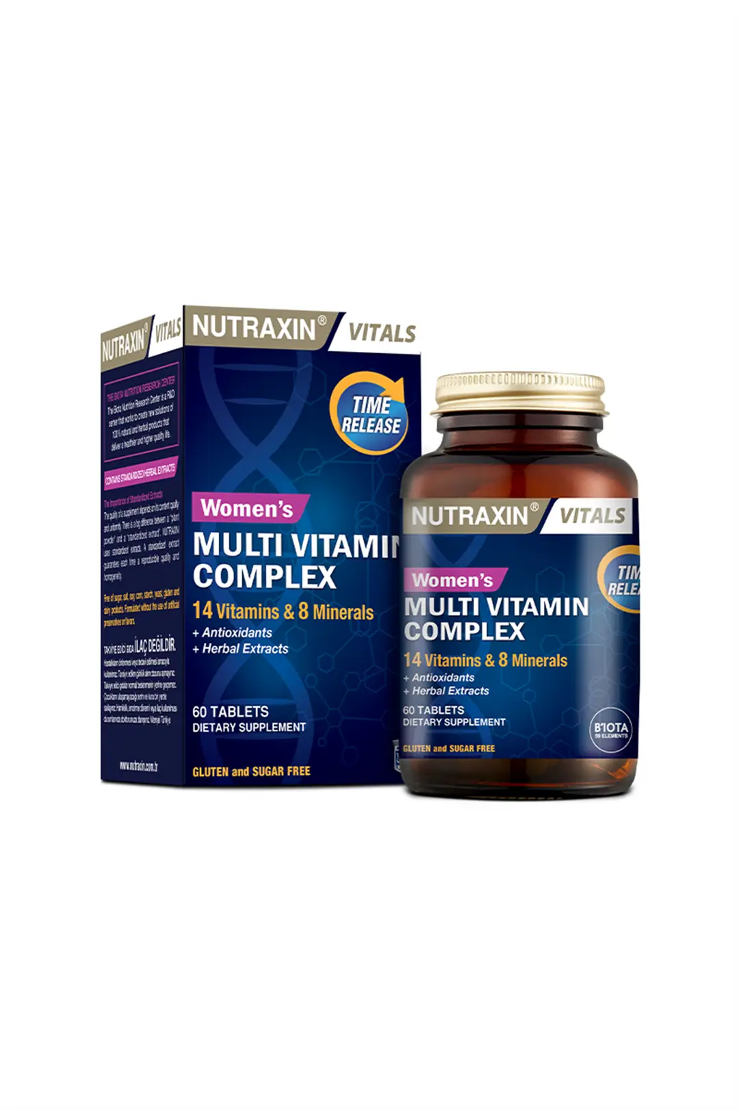 Nutraxin Womens Multivitamin Complex 60 Tablet | Eczanem ve Ben