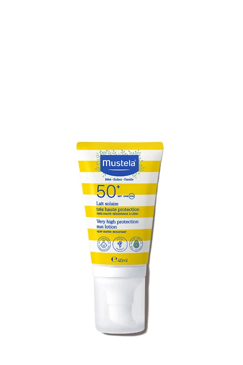 Mustela SPF 50+ Çok Yüksek Koruma Faktörlü Güneş Losyonu 40 ml ...