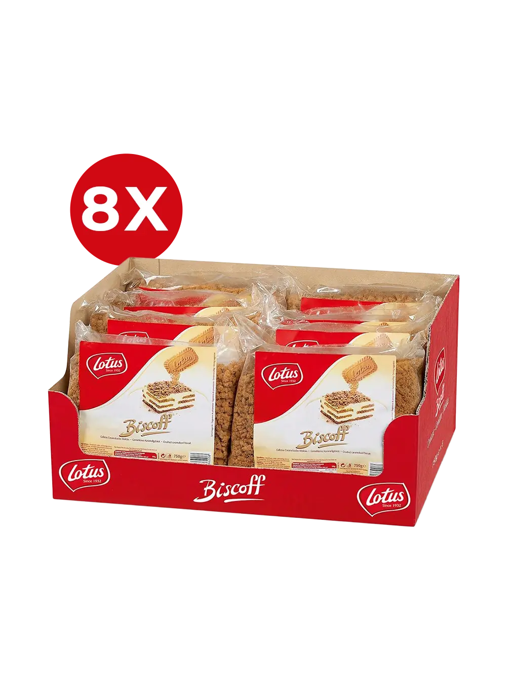 LOTUS-LOTUS BISCOFF CRUMBLE (750 GR) X8-7D-LTS750GR1KOLI-7D-LTS750GR1KOLI
