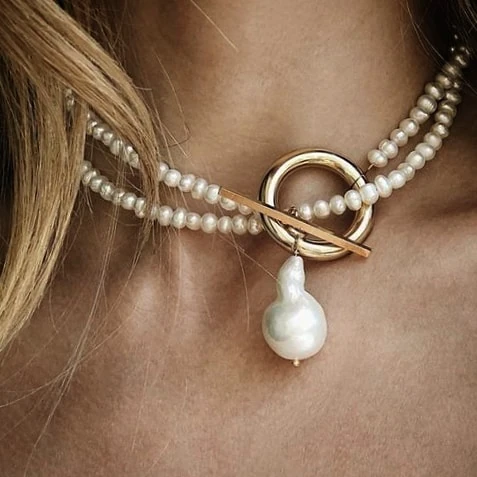 Baroque Touch Kolye - mutlumikrop.com