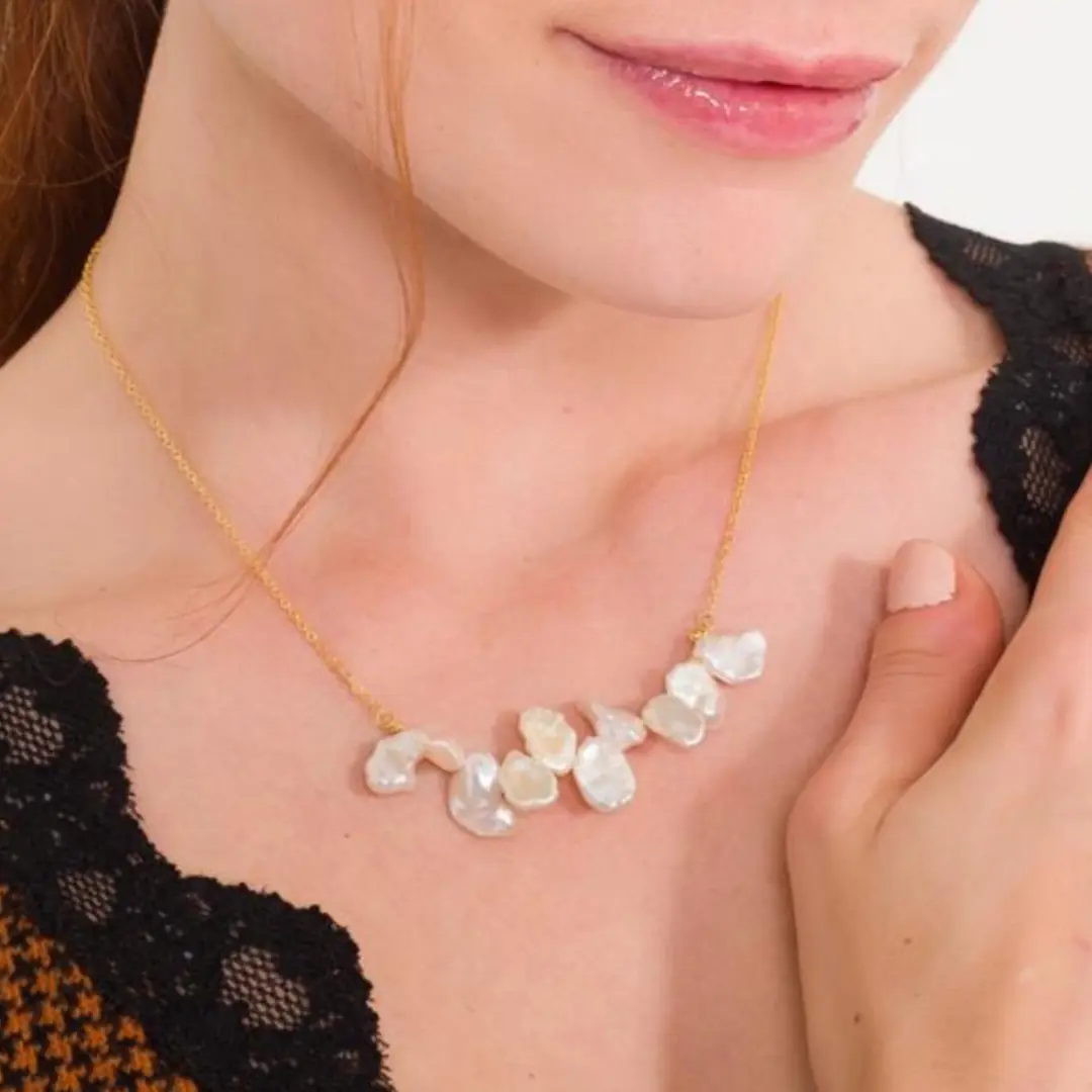 Belfdesign | Leaf Pearl Kolye