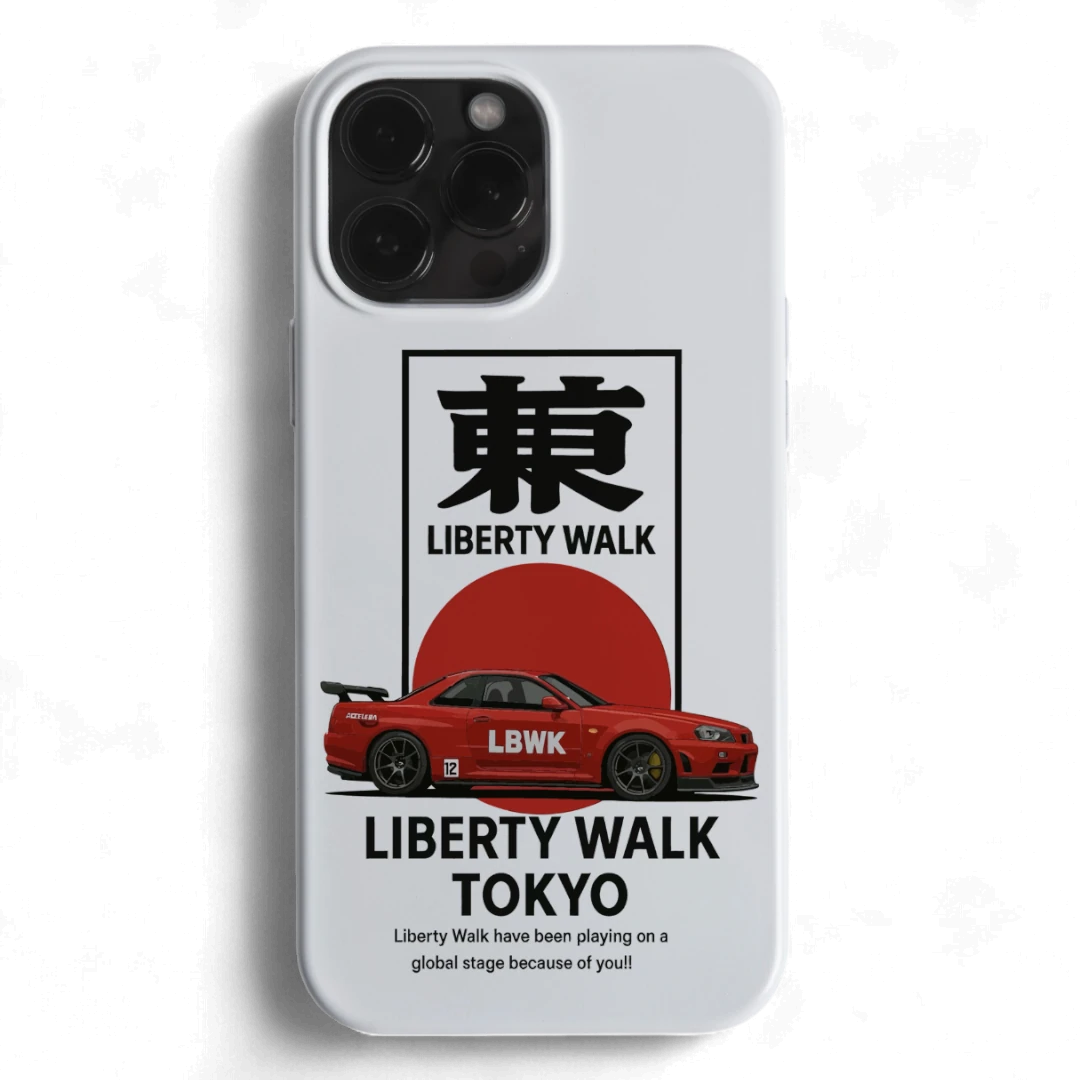 CAR | LIBERTY WALK TOKYO WHITE CASE