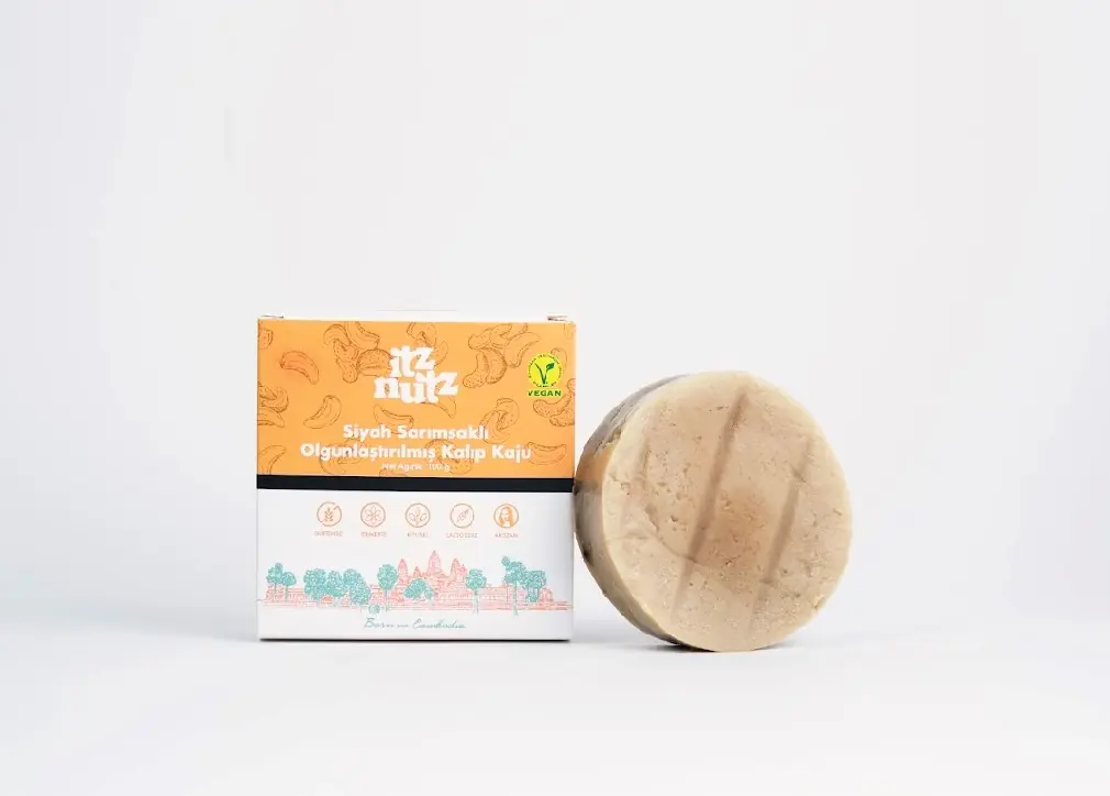 Itz Nutz Siyah Sarimsakli Olgunlastirilmis Kalip Kaju