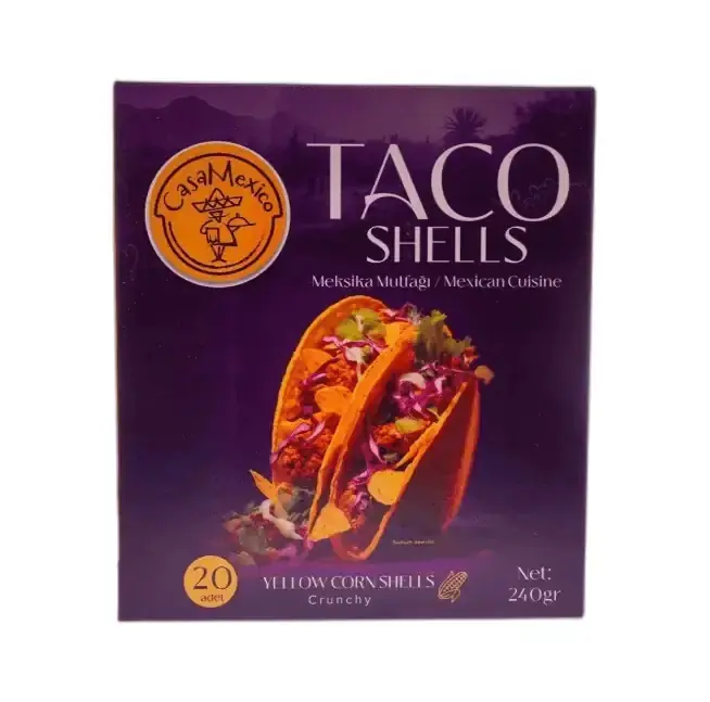 Casa Mexico Taco Shells - Tako Kabukları 250 gr