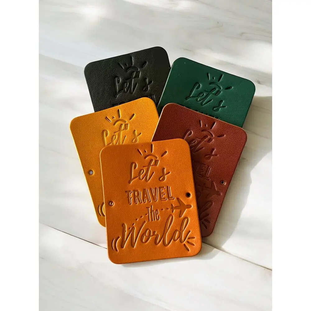 LEATHER TAG FOR TRAVELER'S NOTEBOOK COVER