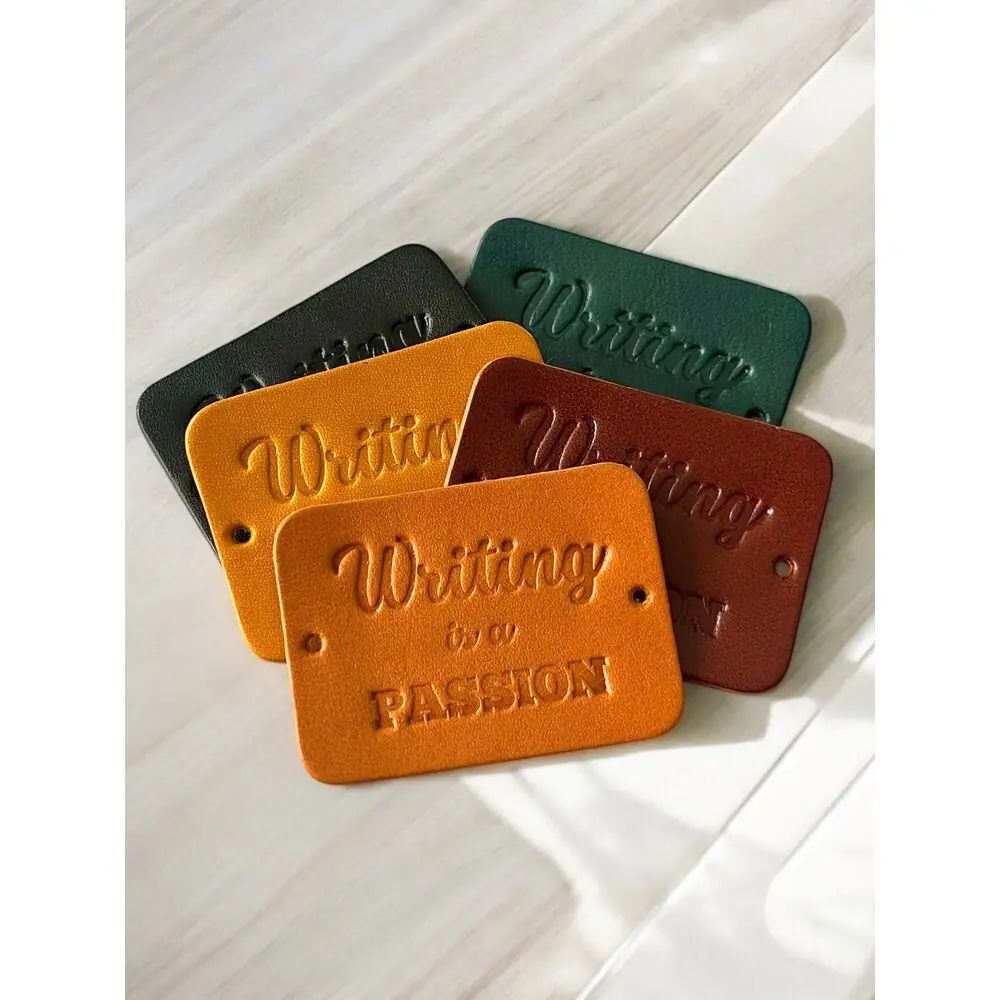 LEATHER TAG FOR TRAVELER'S NOTEBOOK COVER