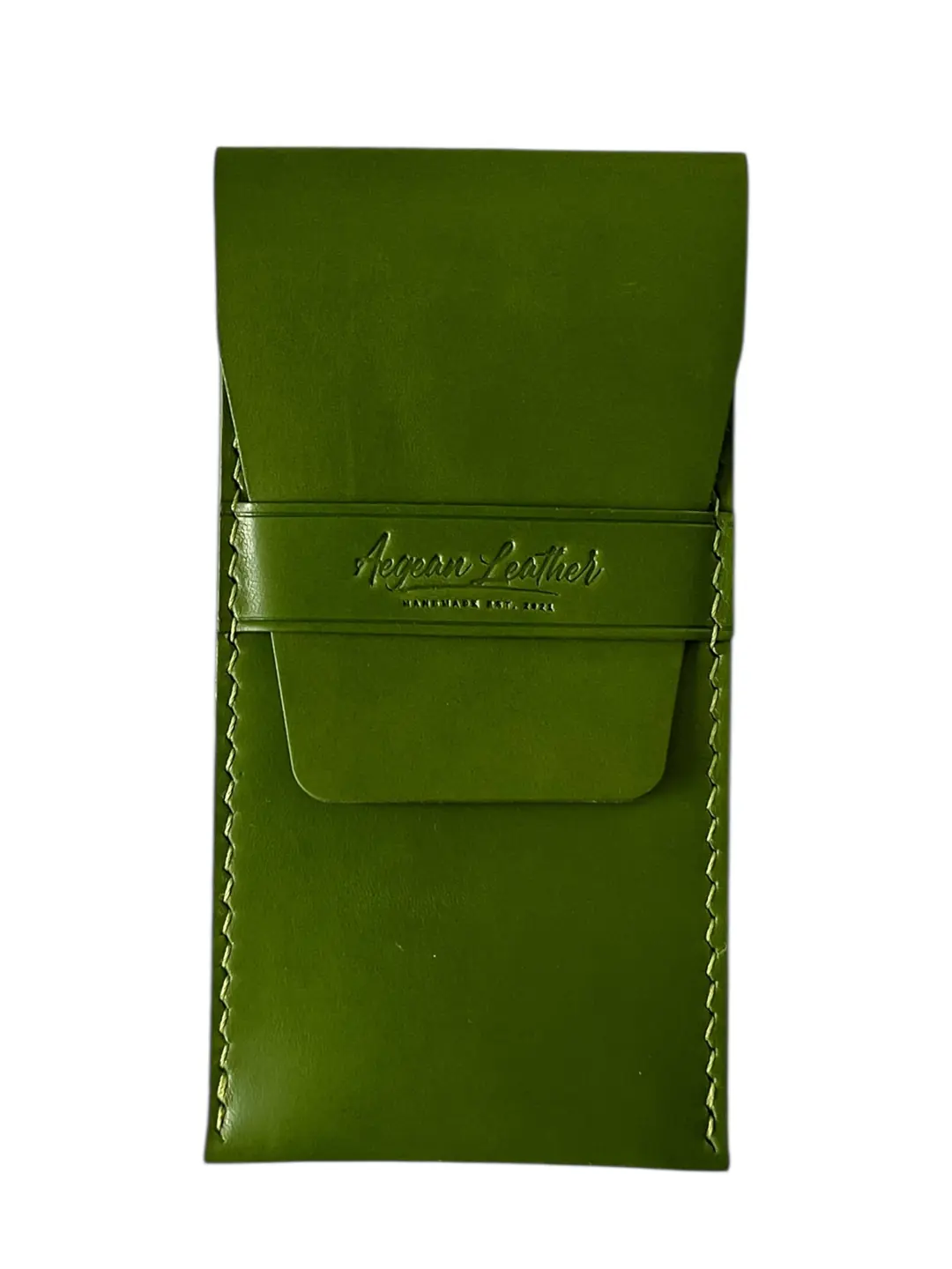 SIGNATURE PEN CASE-LIGHT GREEN