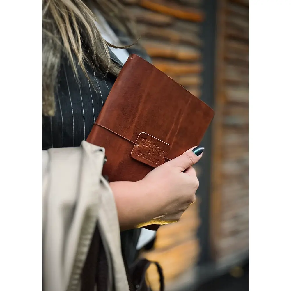 TRAVELER'S NOTEBOOK COVER-BROWN