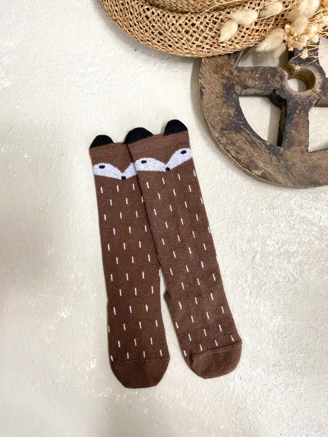 KAHVE TİLKİ DİZ ALTI