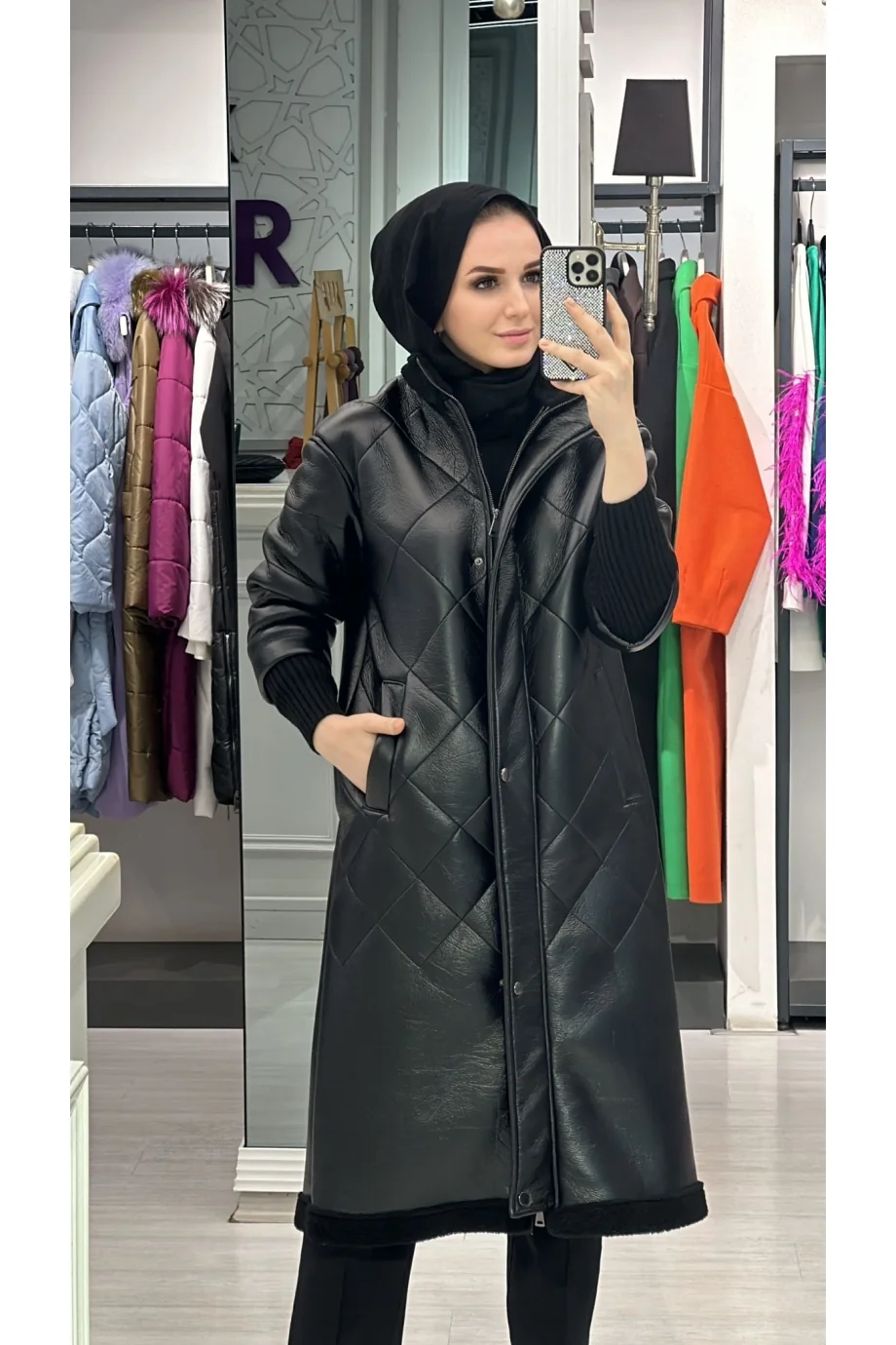 MATEX RİBANA DETAYLI KABAN