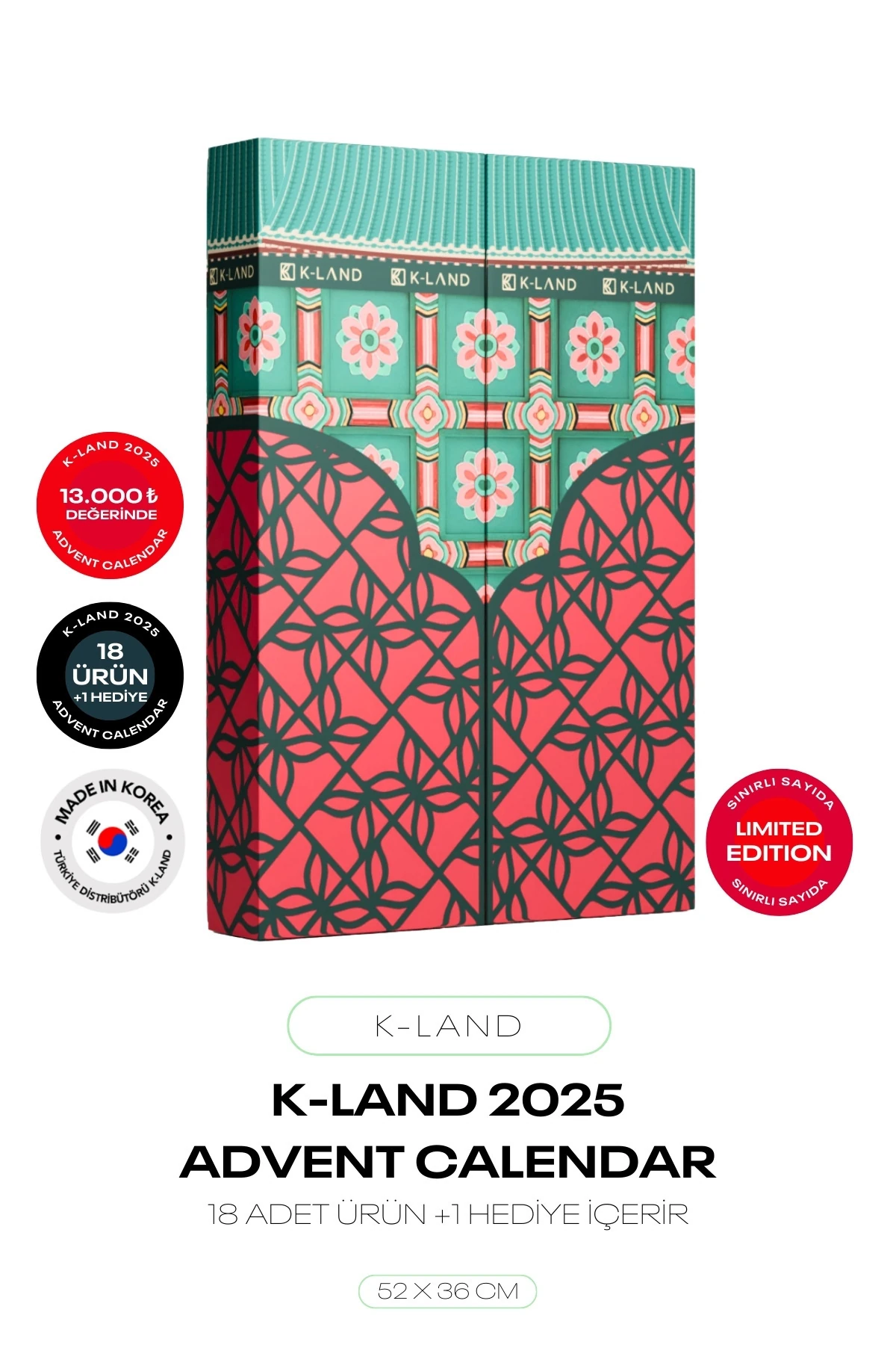 K-LAND 2025 Advent Calender Kore Kozmetik Advent Calendar