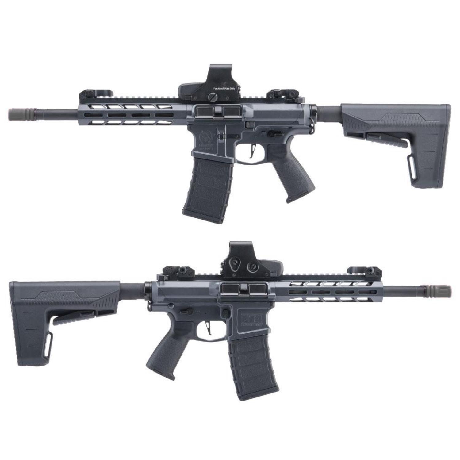 Classic Army DT-4 Double Barrel M4 Carbine Çift Namlu Airsoft Tüfek GRI