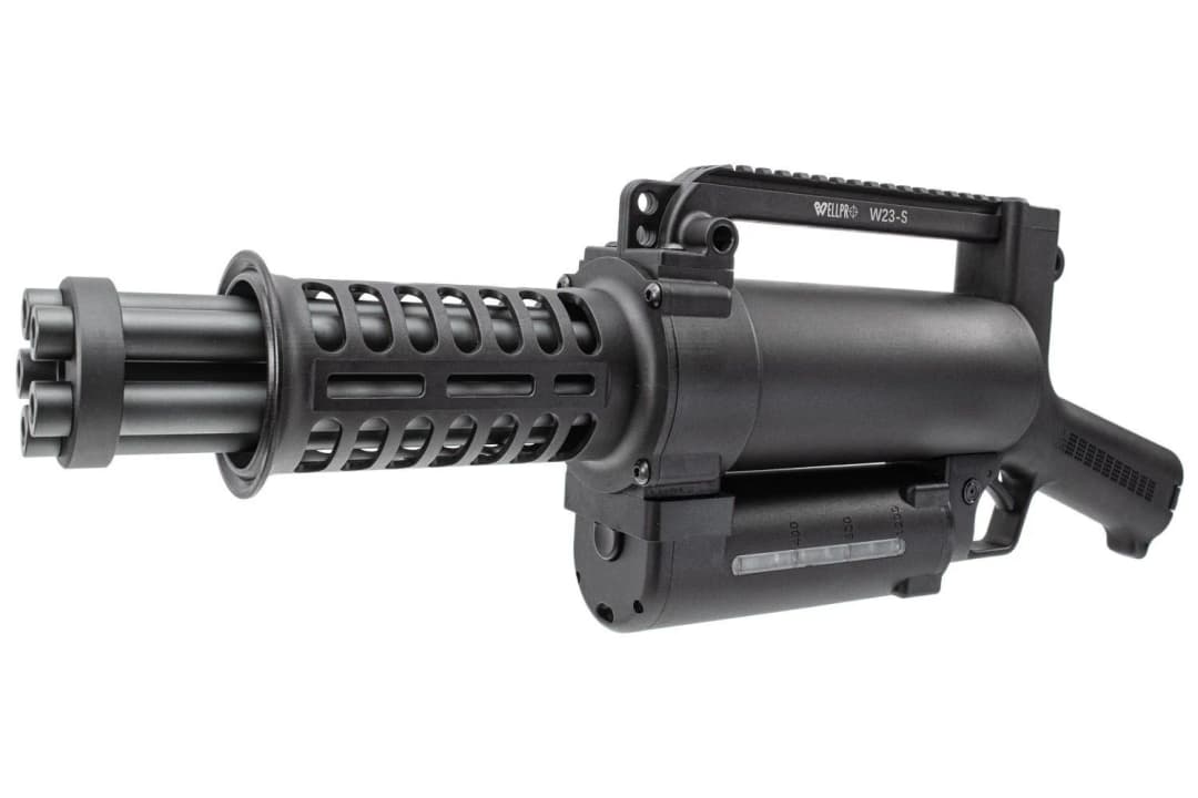 WELL PRO M-Lok Chainsaw Electric Rotating Micro M134 Gatling Mini ...