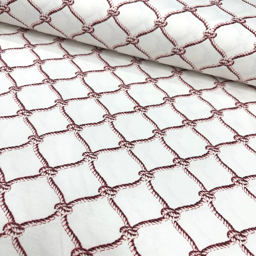 Knot Panama Linen Fabric | Fabricania