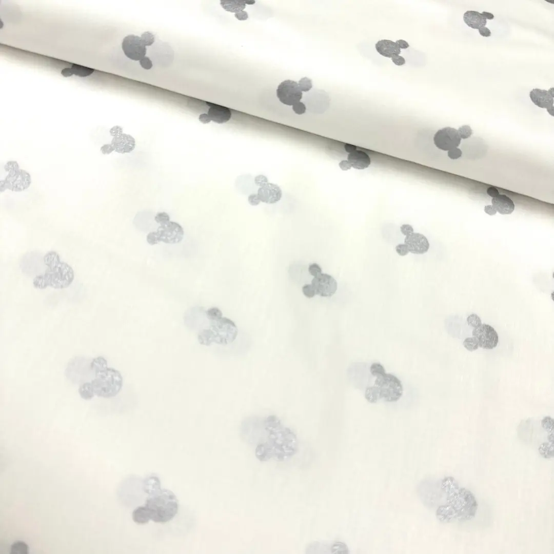 Shiny Mouse Poplin Fabric | Fabricania