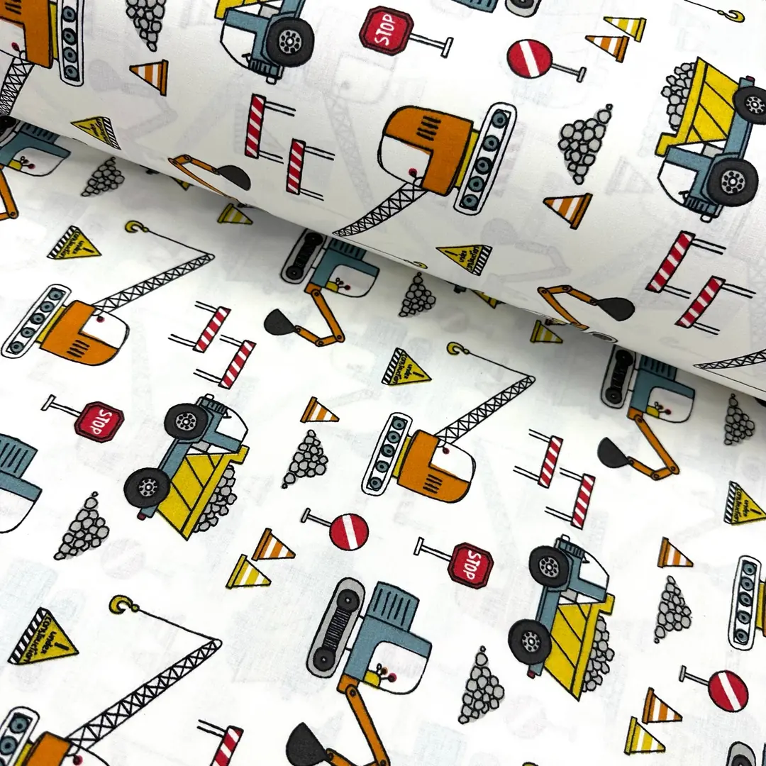Construction Tools Poplin Fabric | Fabricania