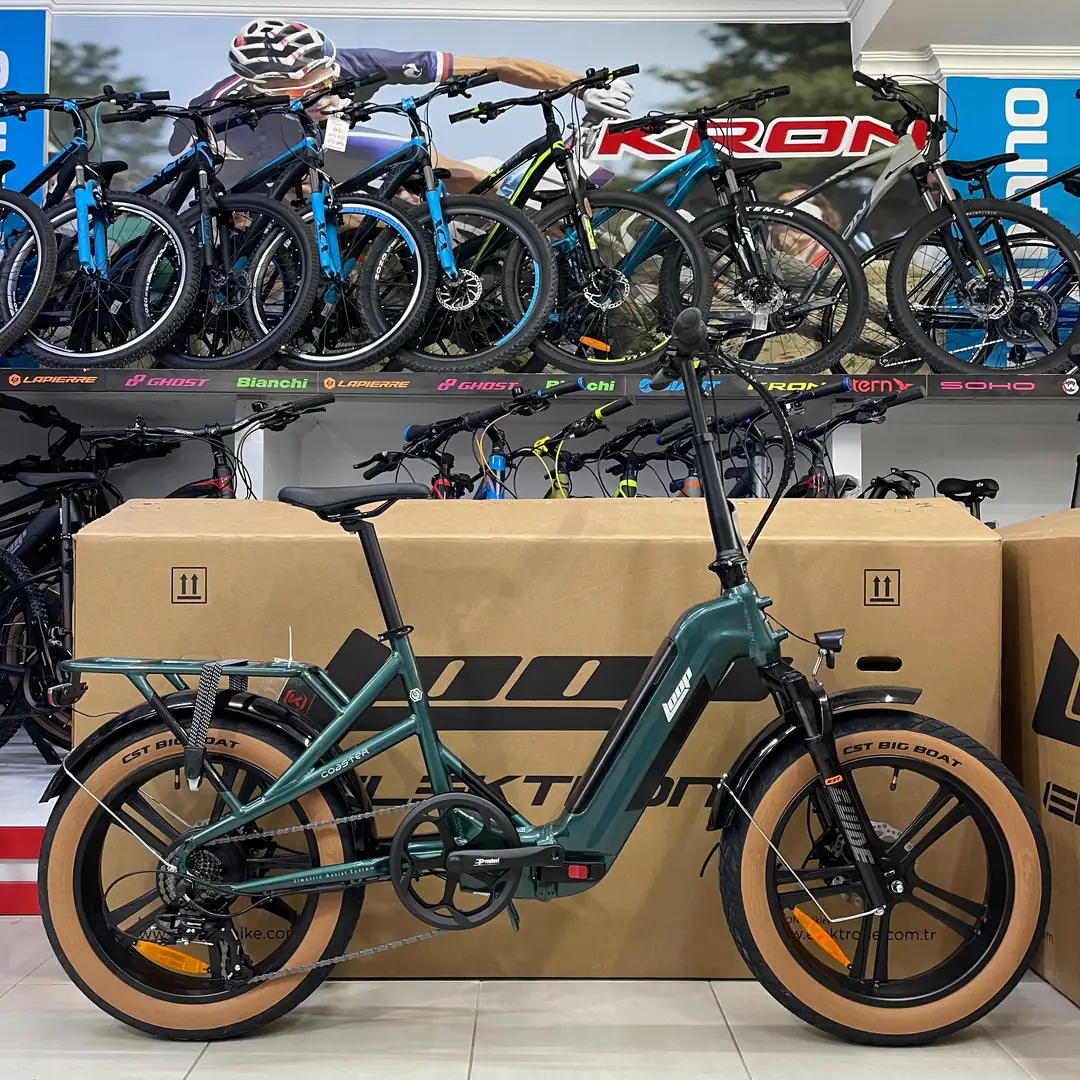 LOOP COASTER KATLANIR KOLON JANT ELEKTRİKLİ BİSİKLET