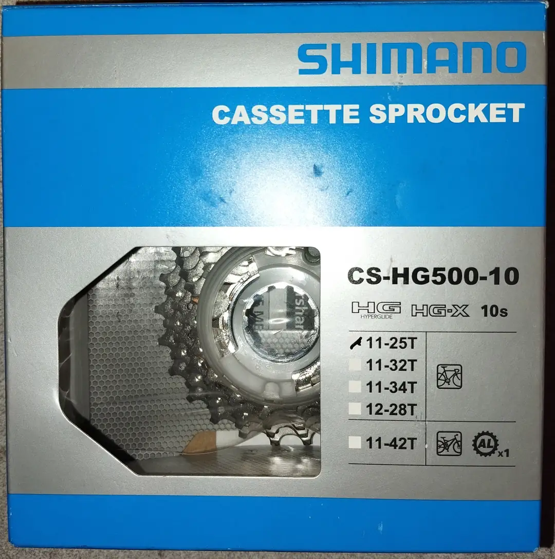 Shimano CS-HG500-10 11-25 Kaset Dİşli 10'lu HG HG-X 10s