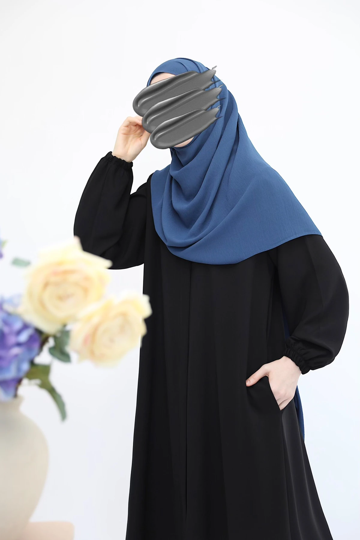 Ecmel Fermuarlı Ferace