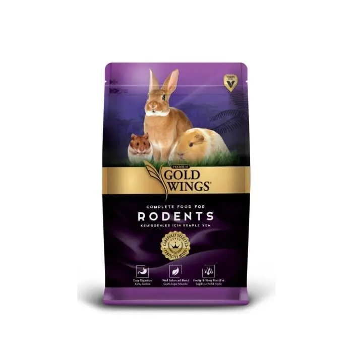 Gold Wings Premium Kemirgen Yemi 1 Kg
