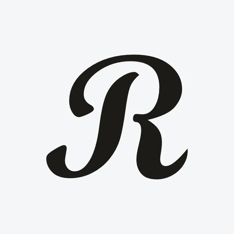 One Spray TattooR Harfi El Yazısı Dövme Şablonu