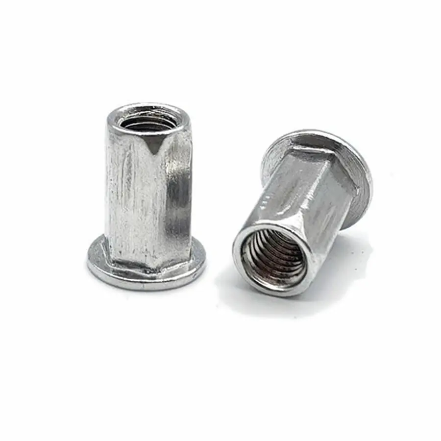 ALTIKÖŞE FLANSLI KAFA PERÇİN SOMUNU