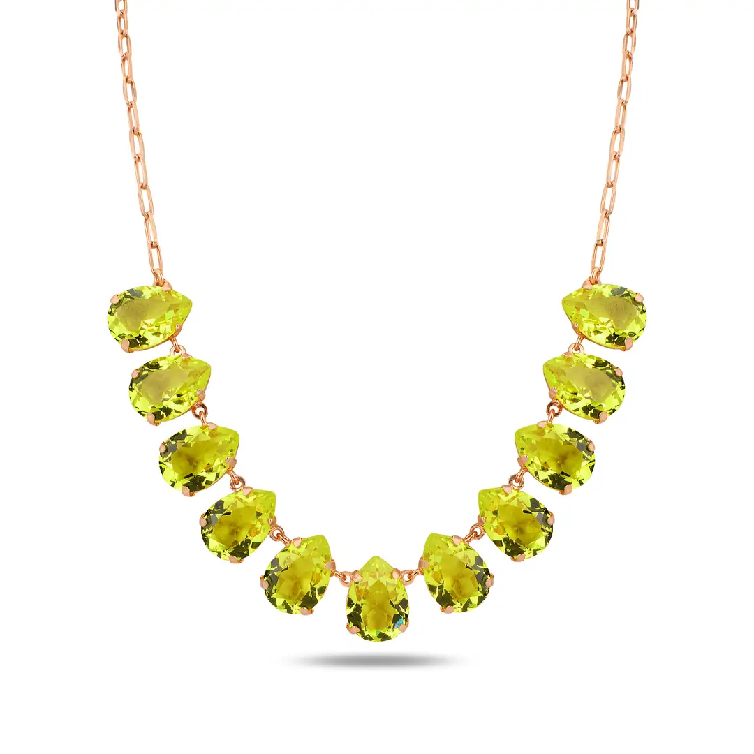 Pera Yarım Tur Kolye