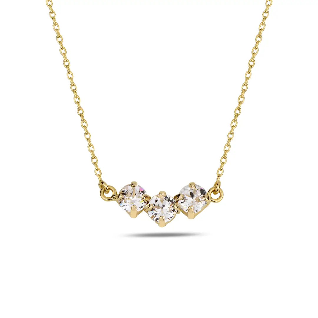 14K Altın Tre Kolye