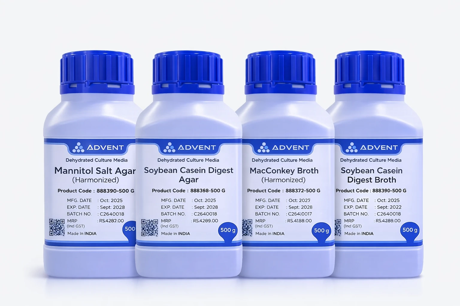 ADVENT Acetobacter Glucose Agar 500GR. - tecirlab