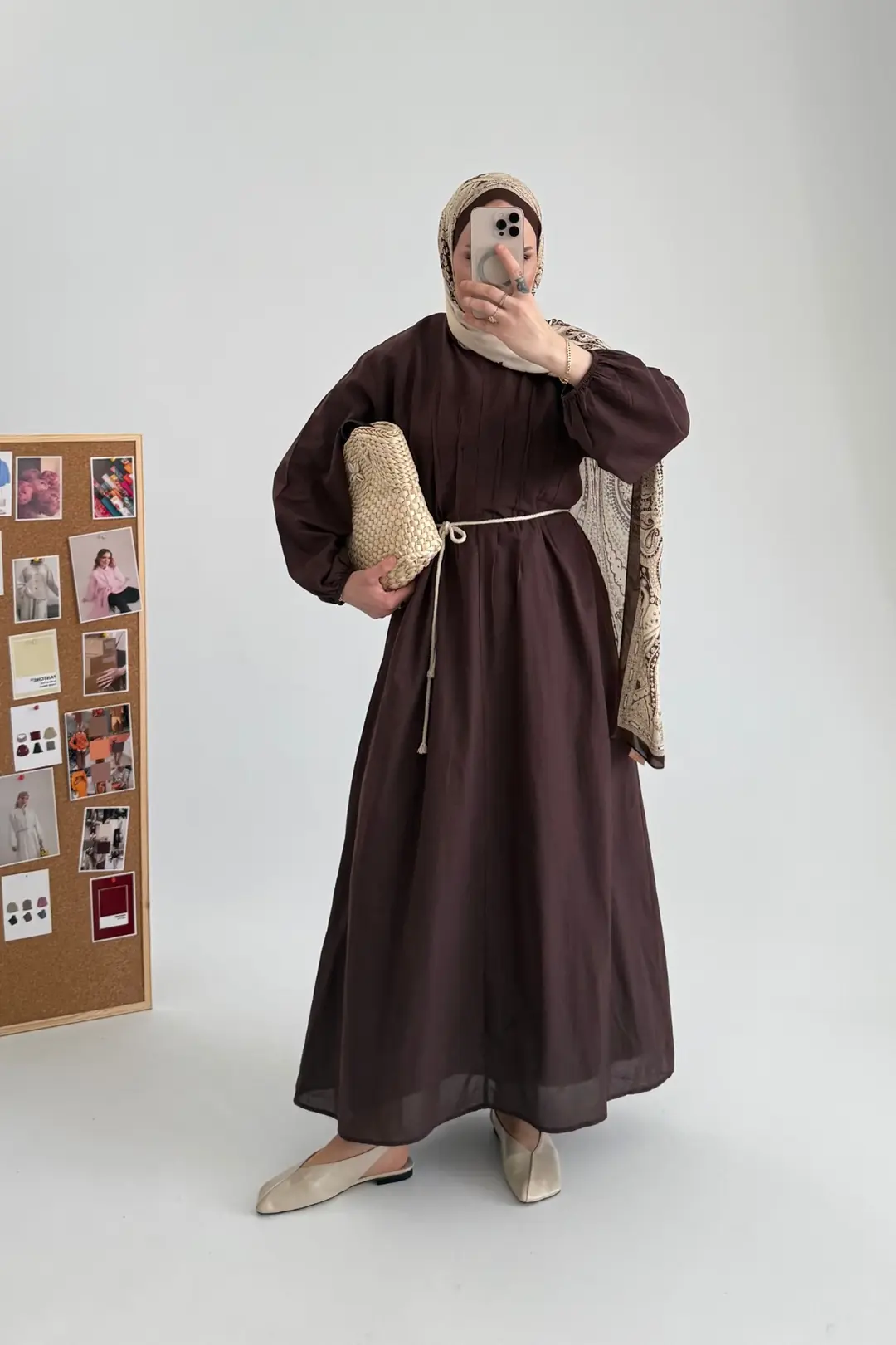 Pinterest Pensli Halat Kemerli Elbise Kahve