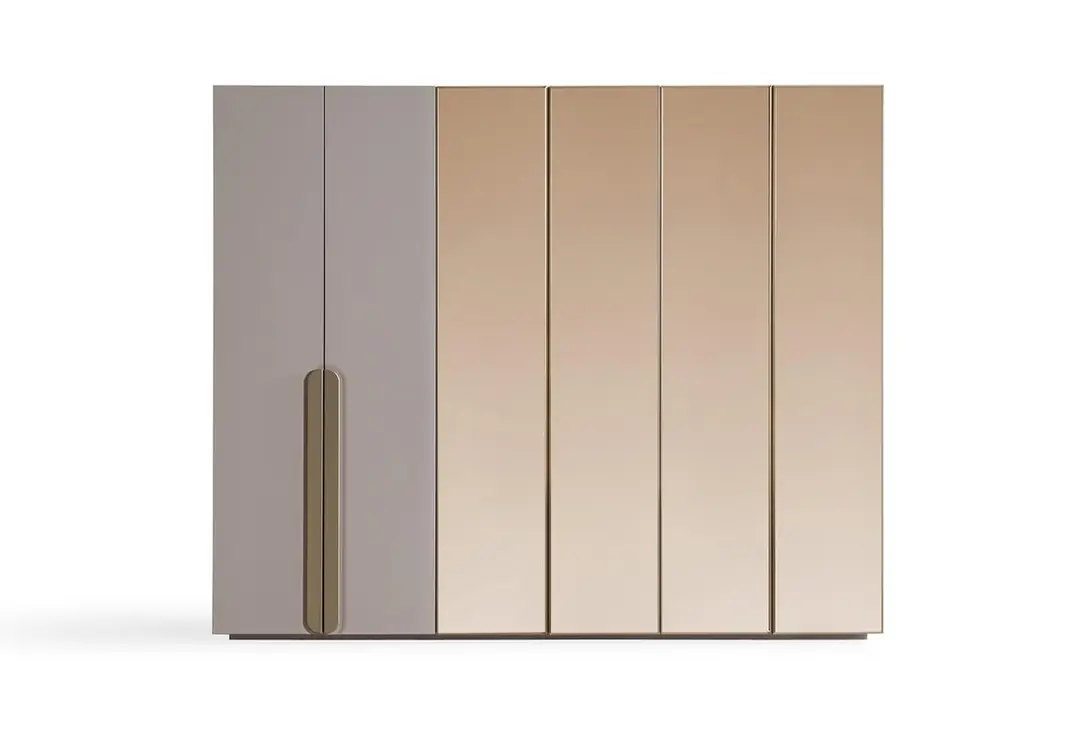 Olivya Aynalı Gardırop Kum Beji - Eymense | Mobilya