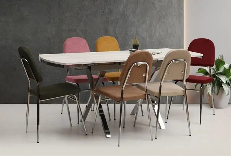 Alen 6 Sandalyeli Mutfak Masa Takımı - Eymense | Mobilya