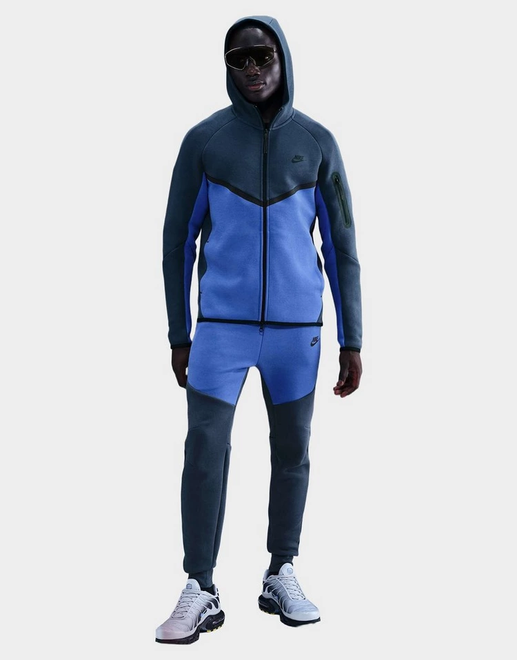 NIKE Tech Fleece 2025 Steel Blue Hoddie