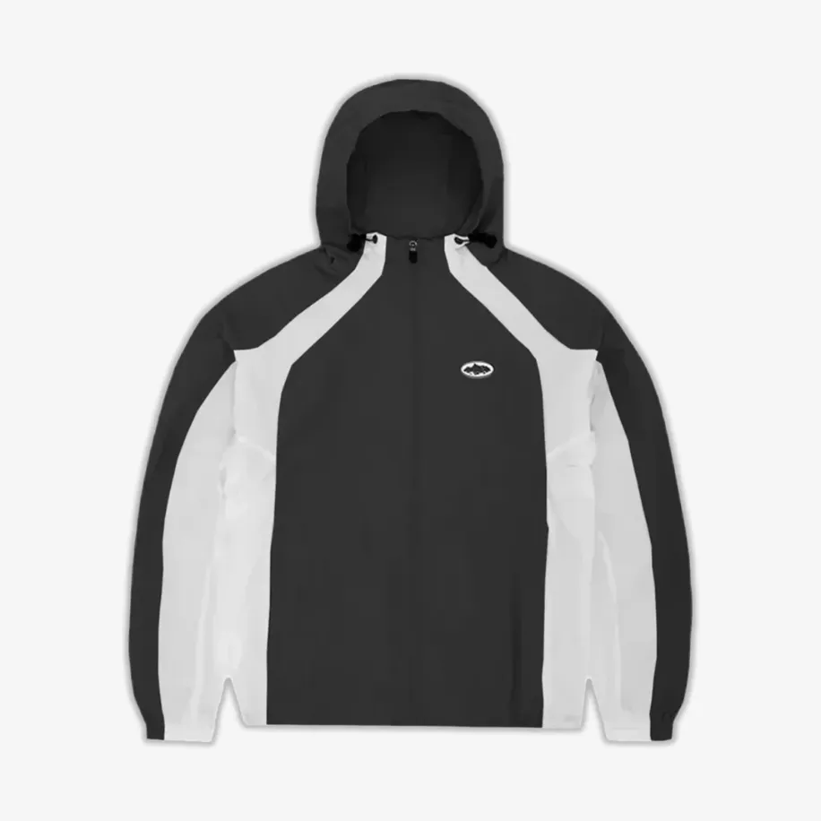 Corteiz Spring Jacket Black White