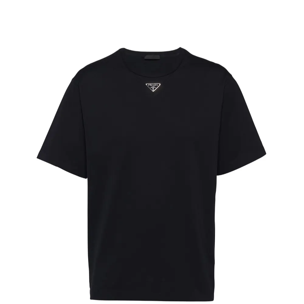 Prada Basic Logo T-shirt Black