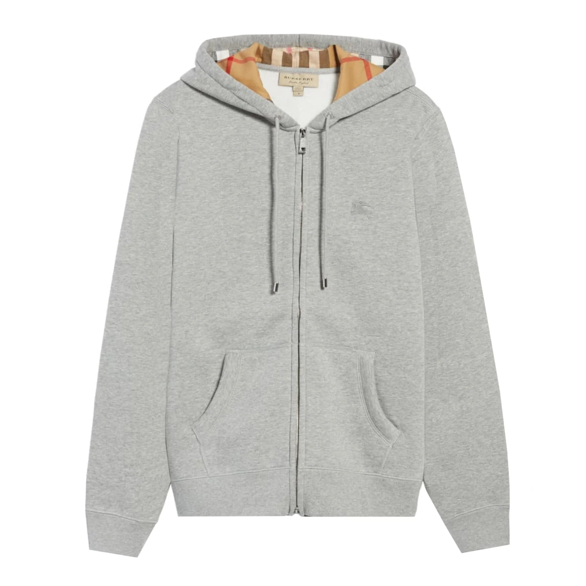 Burberry Zip Grey Hoodie
