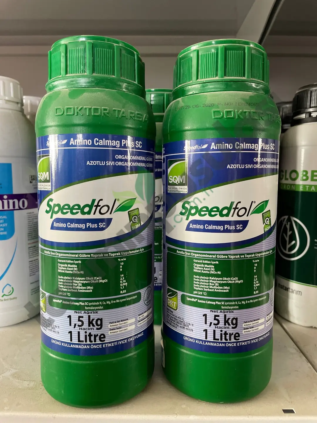 Doktor Tarsa Speedfol Amino Calmag Plus 1 L Kalsiyum Magnezyum Yaprak Gübresi