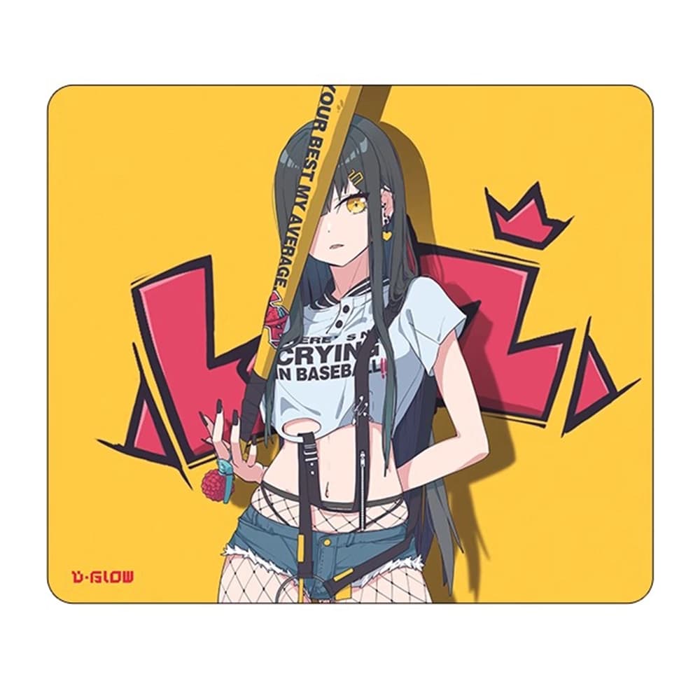 D-Glow LIZ Poron Control Mousepad