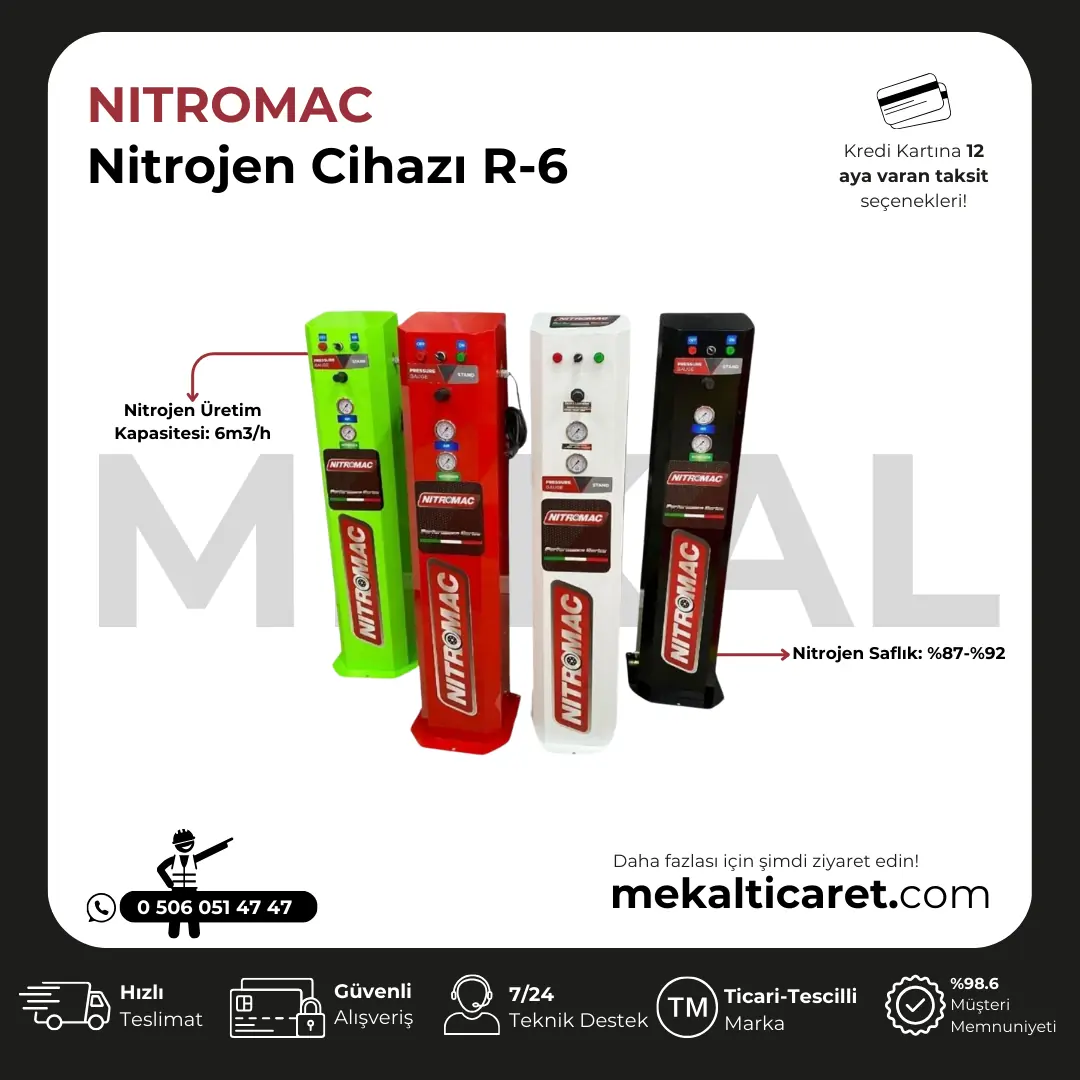 NITROMAC Nitrojen Cihazı R-6