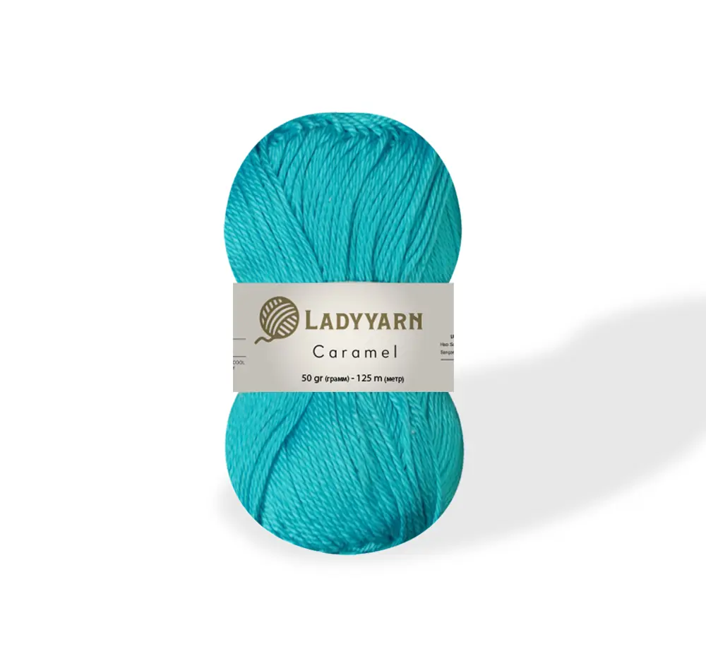 Lady Yarn Caramel Merserize İp