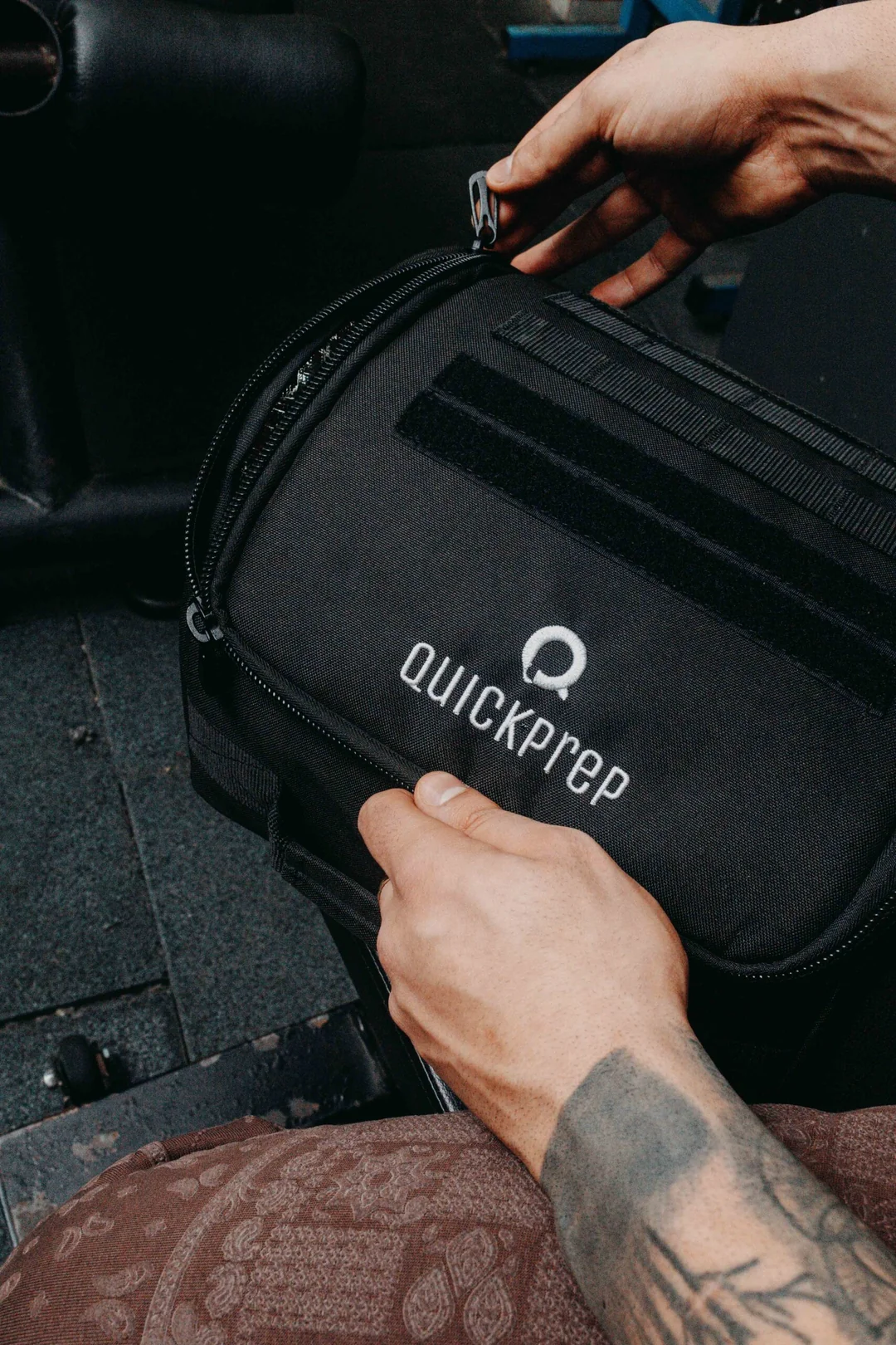QUICKPREP Insulated Meal Prep Bag – Compact Lunch Bag for Gym, Work & On-the-Go Nutrition
