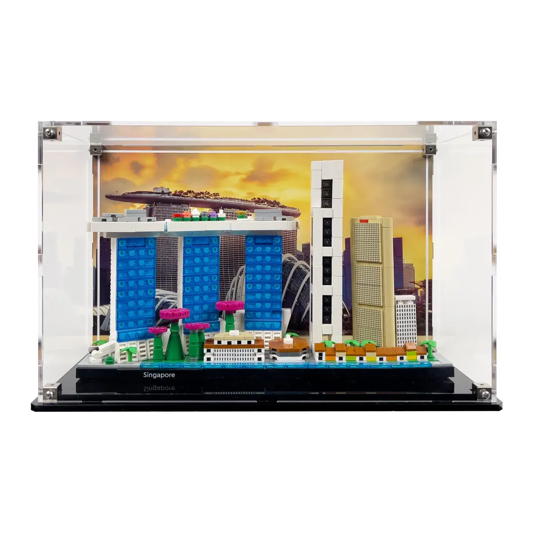 Display Case for LEGO® Architecture: Singapore Skyline (21057)