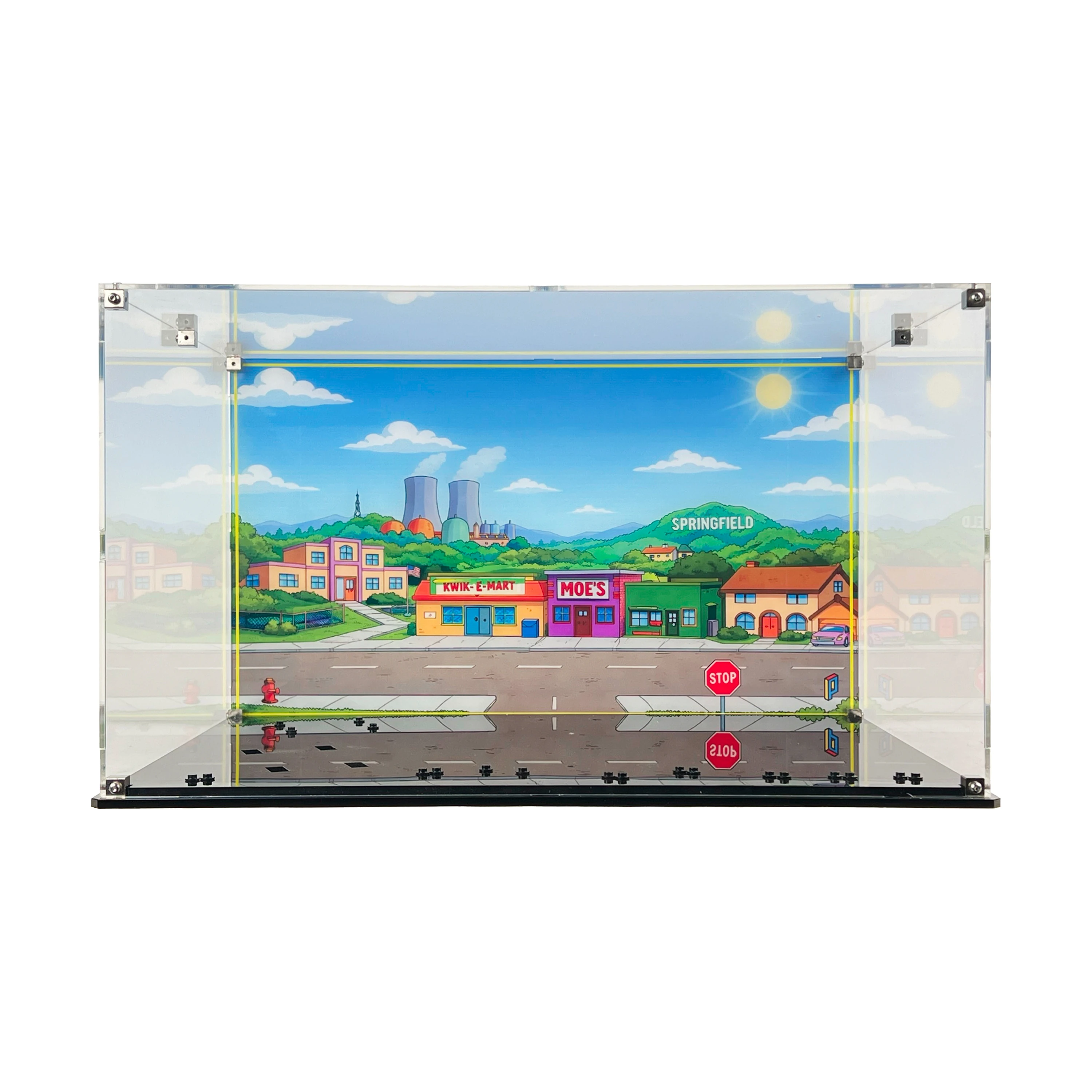 LEGO® Icons: The Simpsons: Krusty Burger (10352) için Sergileme Vitrini