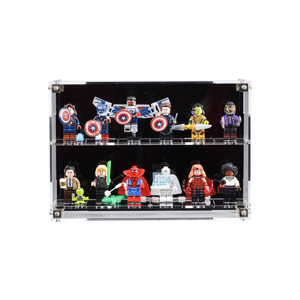 Wall Mounted Display Case for LEGO® Minifigures Marvel Studios­ (71031)