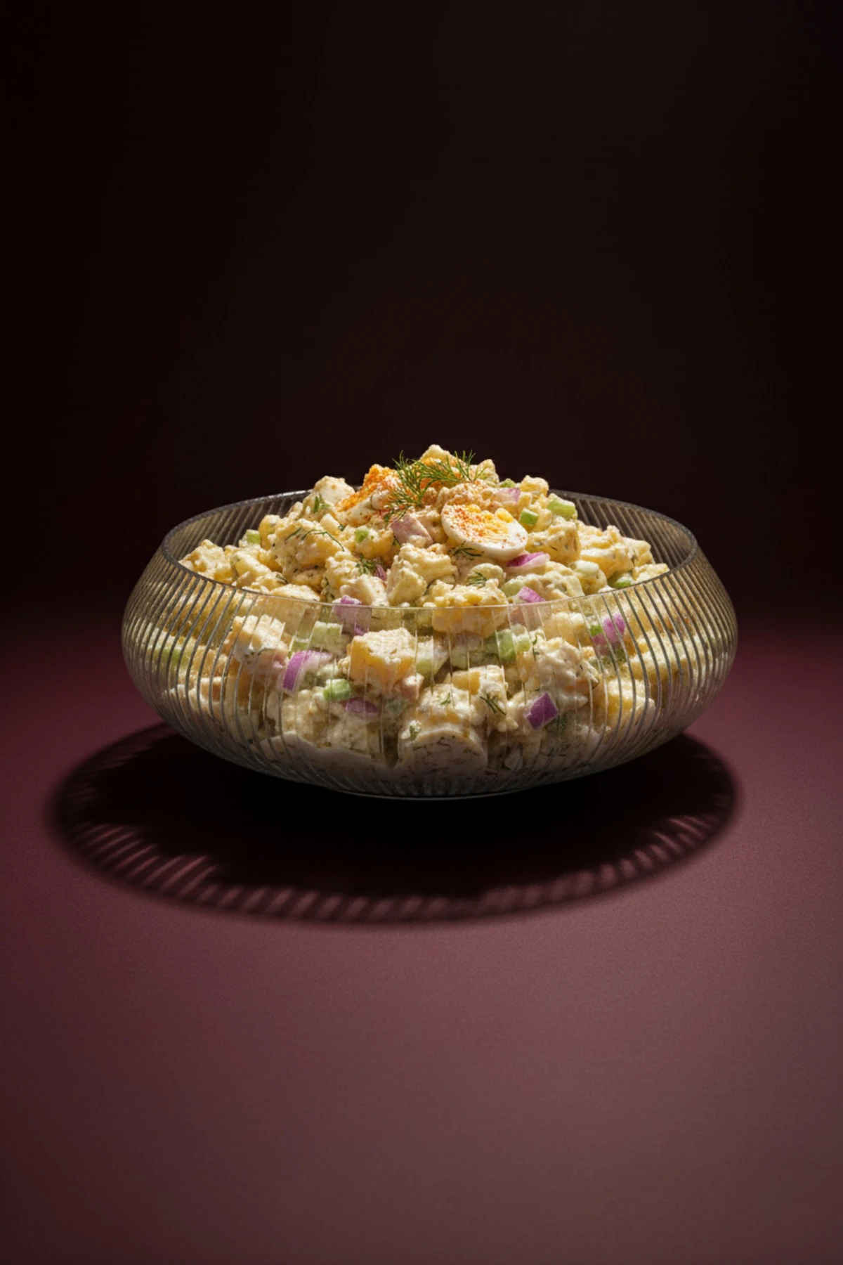 Perotti Genova Dev Boy Üfleme Cam Salata Kasesi - İskandinav Tarz Mey