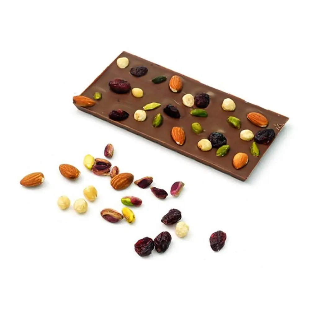 5'li Set Kuruyemişli Sütlü Tablet Çikolata 110g