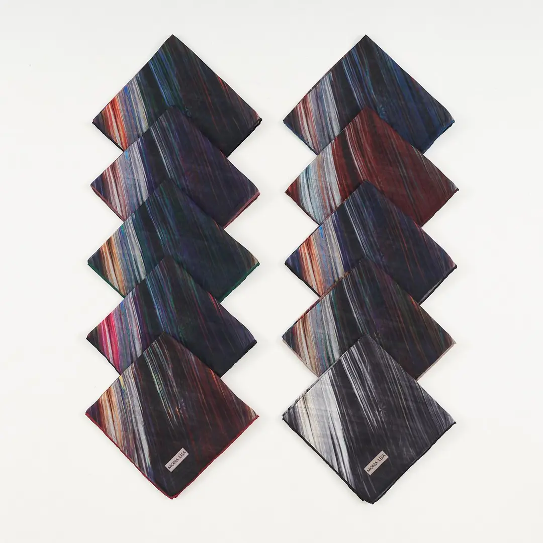 Monalisa El Dikişli Digital Soft Pamuk Dg-100 4631 Mix Paket Eşarp