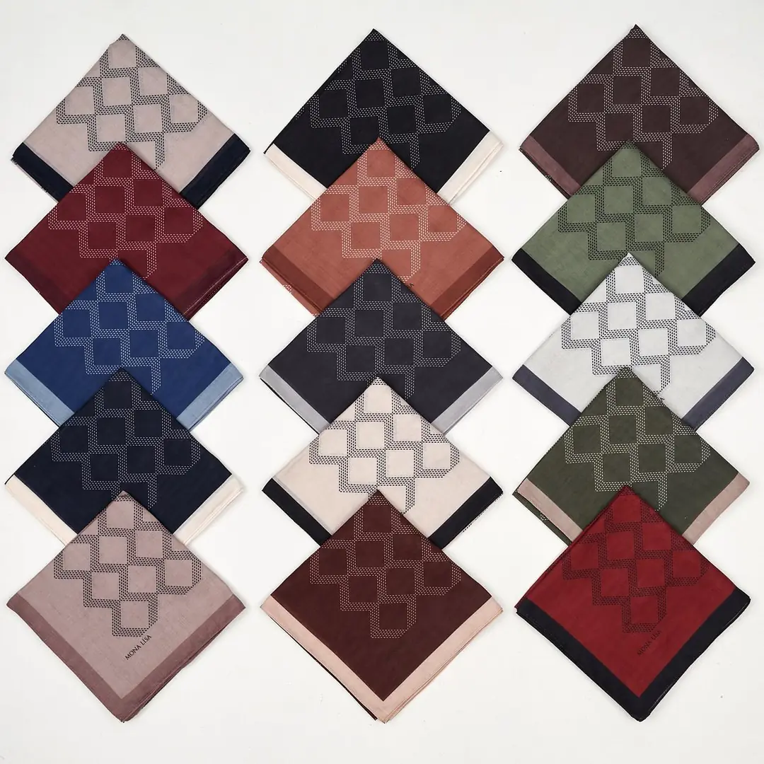 Monalisa El Dikişli Digital Soft Pamuk Dg-100 5156 Mix Paket Eşarp